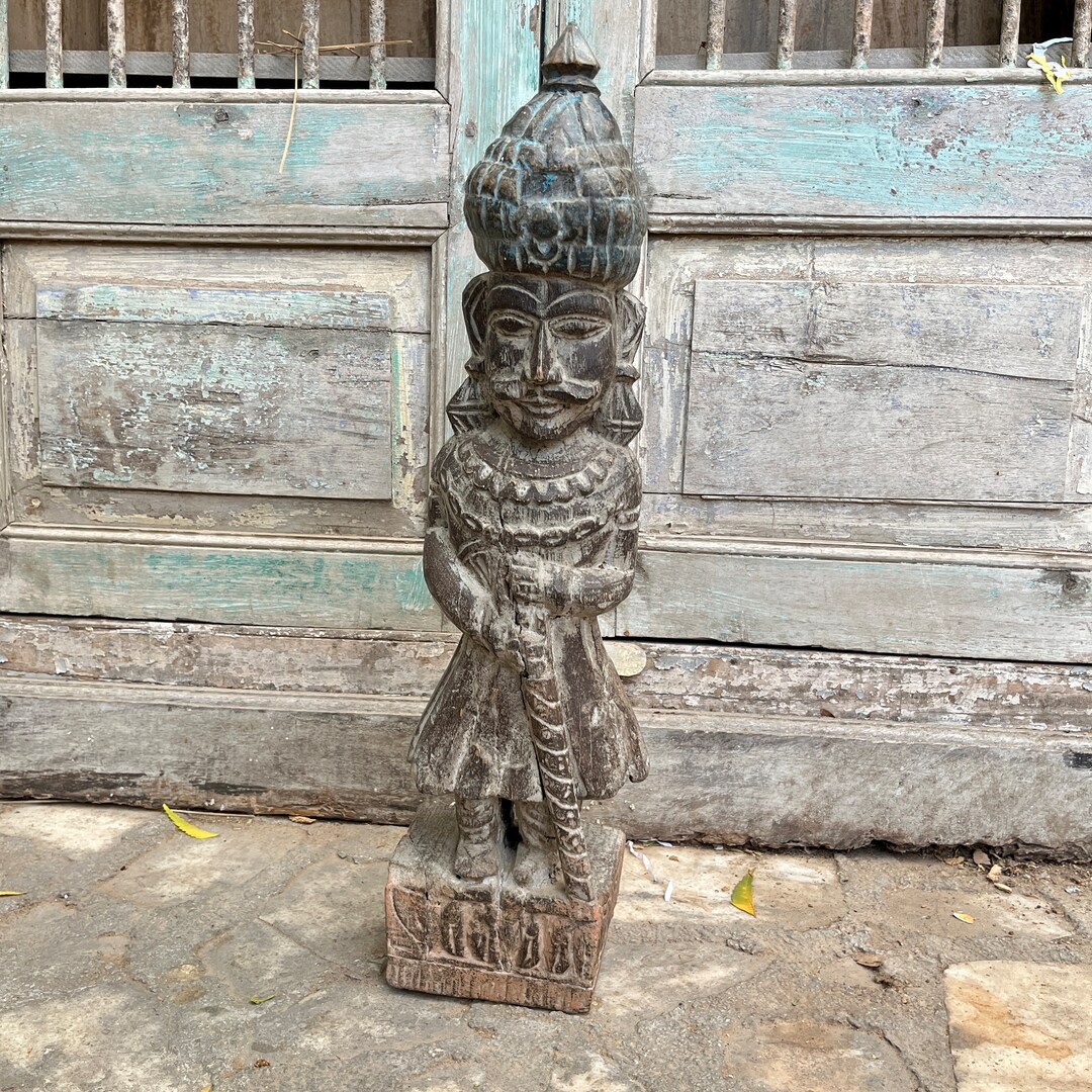 African Tribal Wooden Man Statue, Black Man Figurine,ebony Figure ...