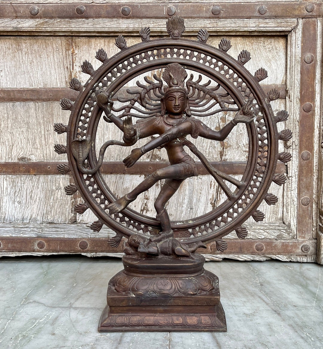 Nataraja Idol for Home Decor, Bronze Nataraja Dance Idol Statue ...