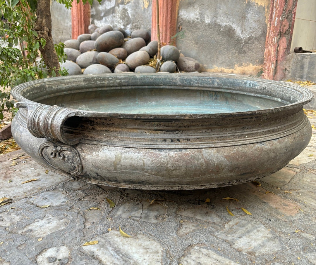 Indian Bronze Art, Urli Decor, Collectible Kerala Uruli, Decorative ...