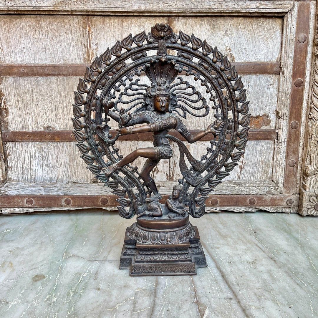 Nataraja Idol for Home Decor, Bronze Nataraja Dance Idol Statue ...