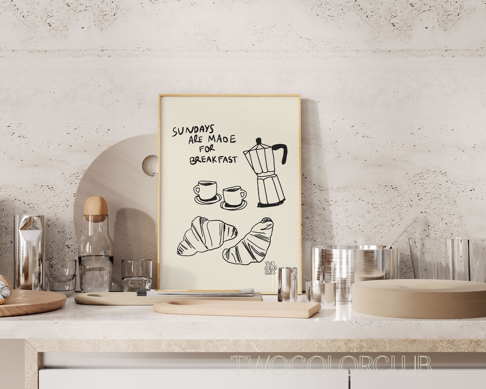 Breakfast Poster Download, Sundays Are Made for Breakfast Print, French ...