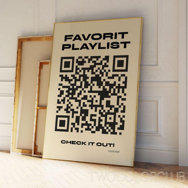 Qr Code Art - Etsy