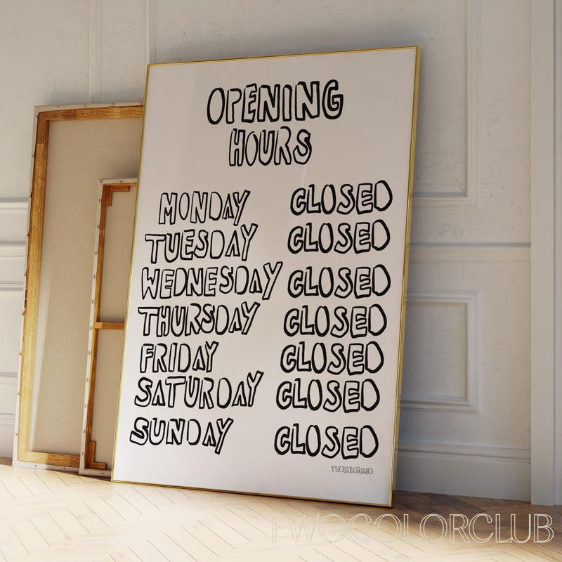 Laundry Room Closed Sign - Etsy