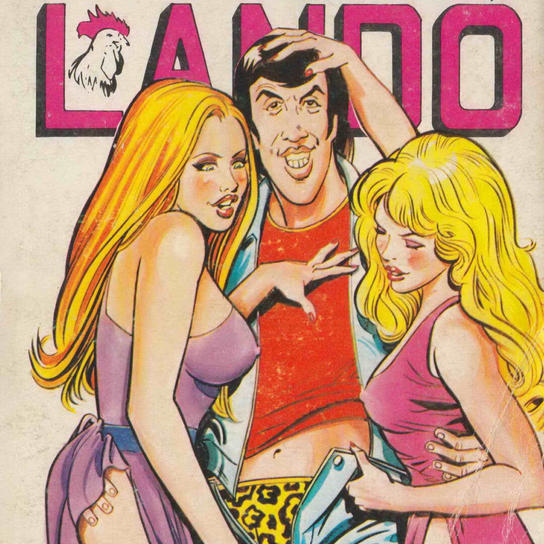 Lando Vintage Italian Comics by Gianni Pinaglia 36 Issues in Digital pdf - Etsy Canada