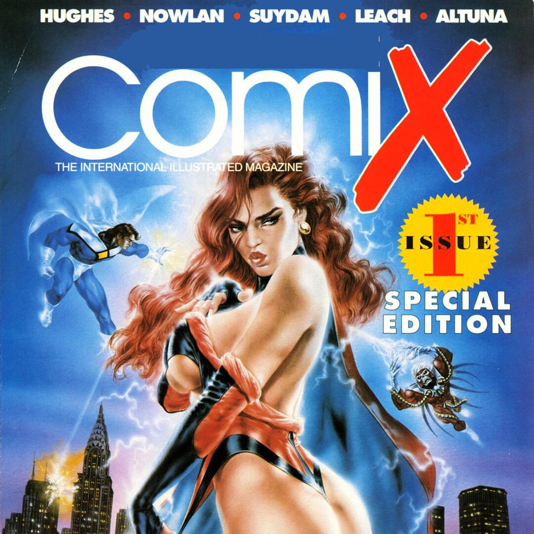 Comix Vintage Comics Magazine Complete Series of 33 Issues in Digital ...