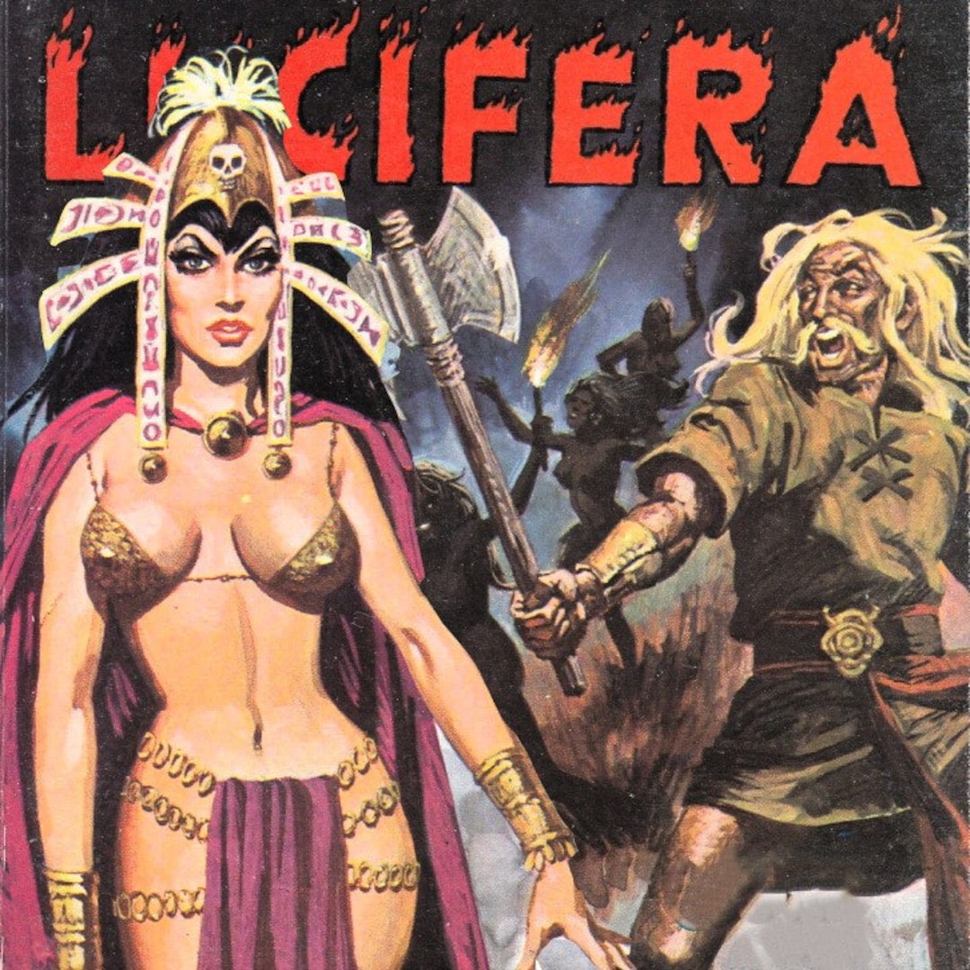 Lucifera 1 Italian Vintage Comics by Leone Frollo and Others 35 Issues in Digital pdf - Etsy