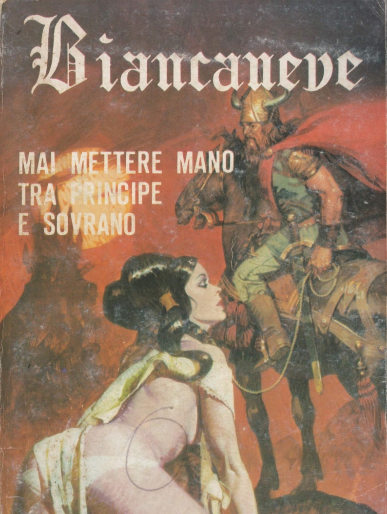 Biancaneve Italian Vintage Comics by Leone Frollo and - Etsy Australia