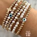 Evil Eye Cross Bracelet for Protection Jewelry for Women Religious ...