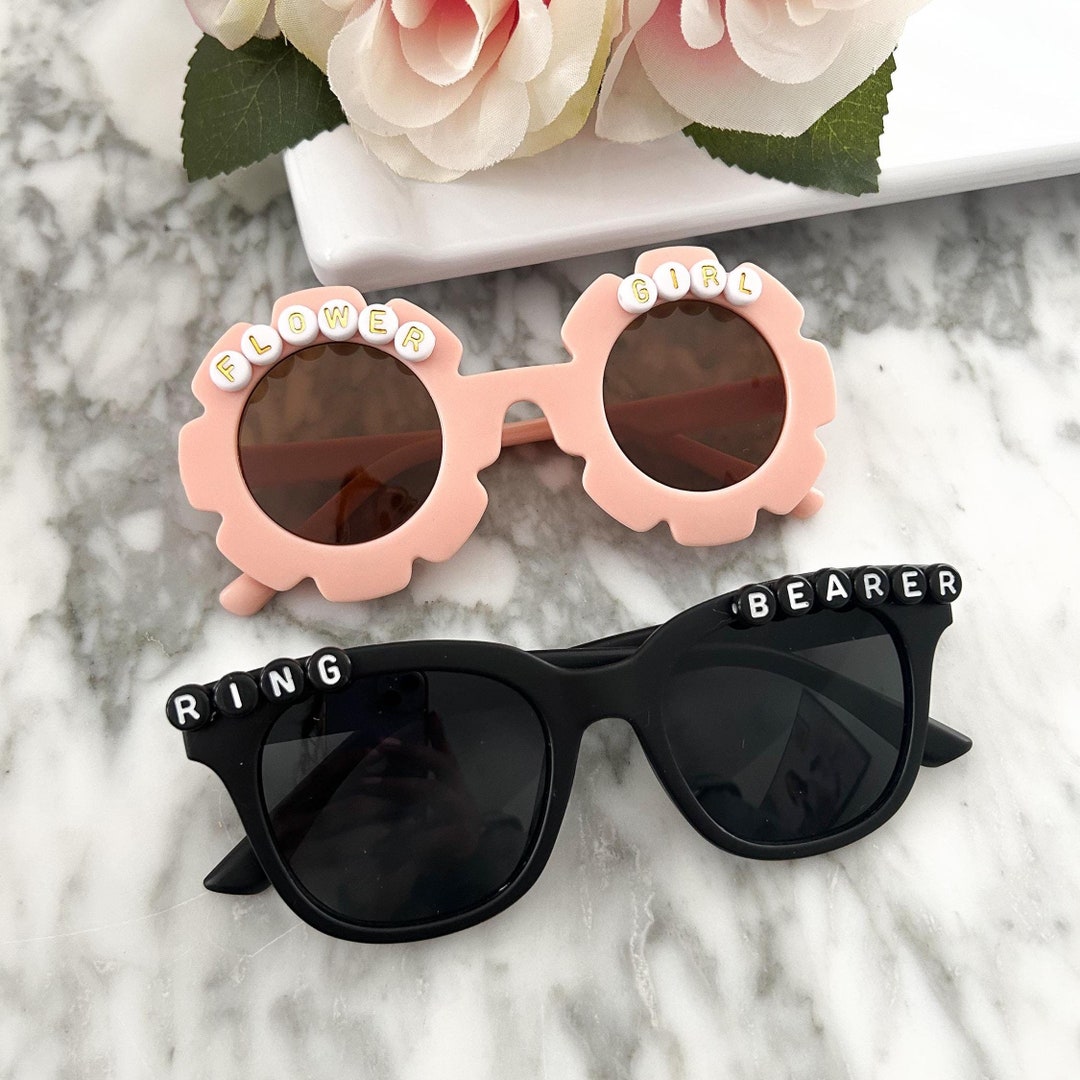 Personalized Sunglasses for Boy Ring Bearer Outfit Idea for Flower Girl ...