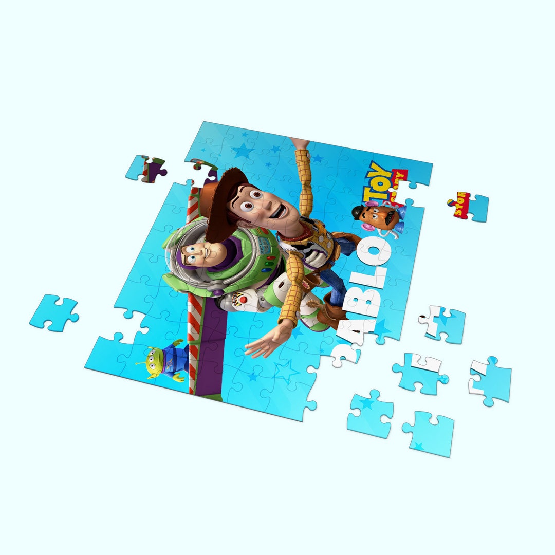Toy Story Luxury Puzzle | With Name - 30pcs | 7.5x9.5in - Etsy