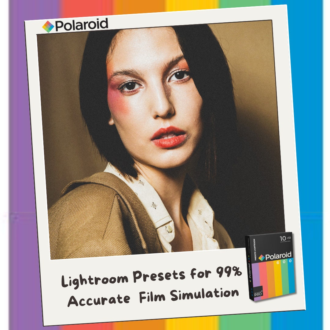 POLAROID 600 2024 Film Adobe , Lightroom Presets Desktop and Mobile, Analog, Filters, Preset ...