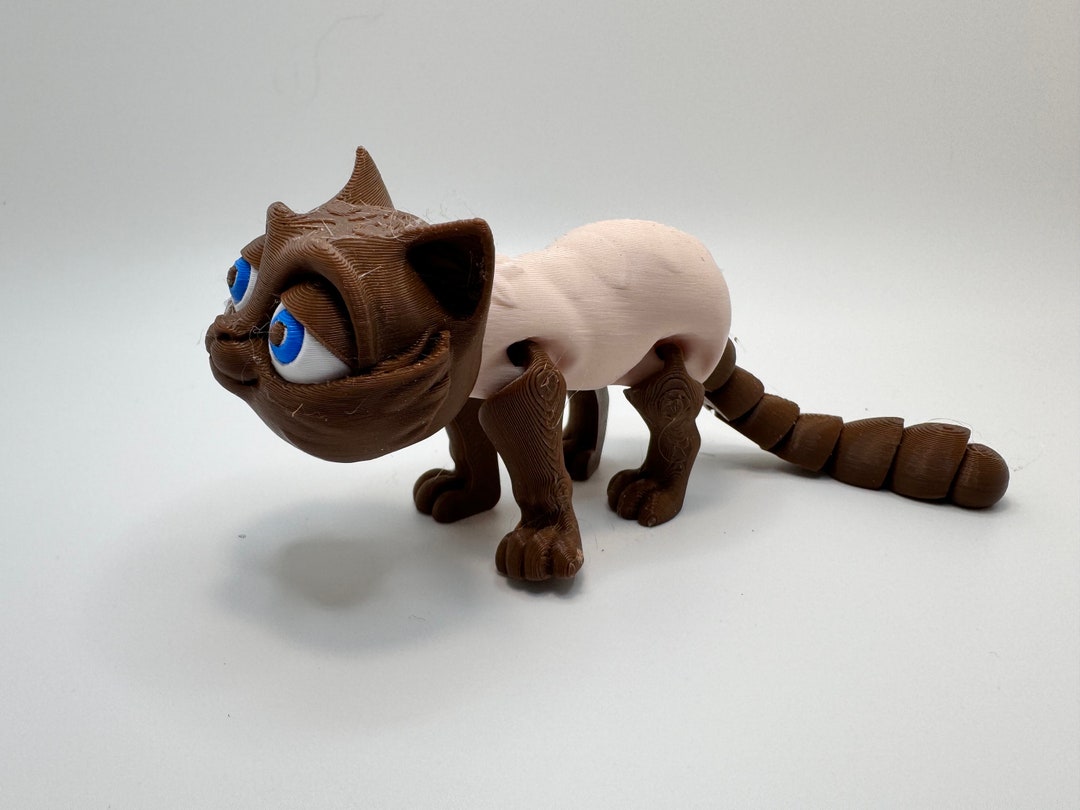 Siamese Cat 3D Printed - Etsy
