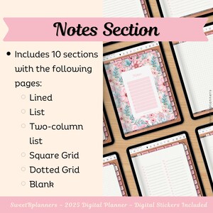 2025 Digital Planner, Goodnotes Planner, Noteshelf Planner, Digital ...