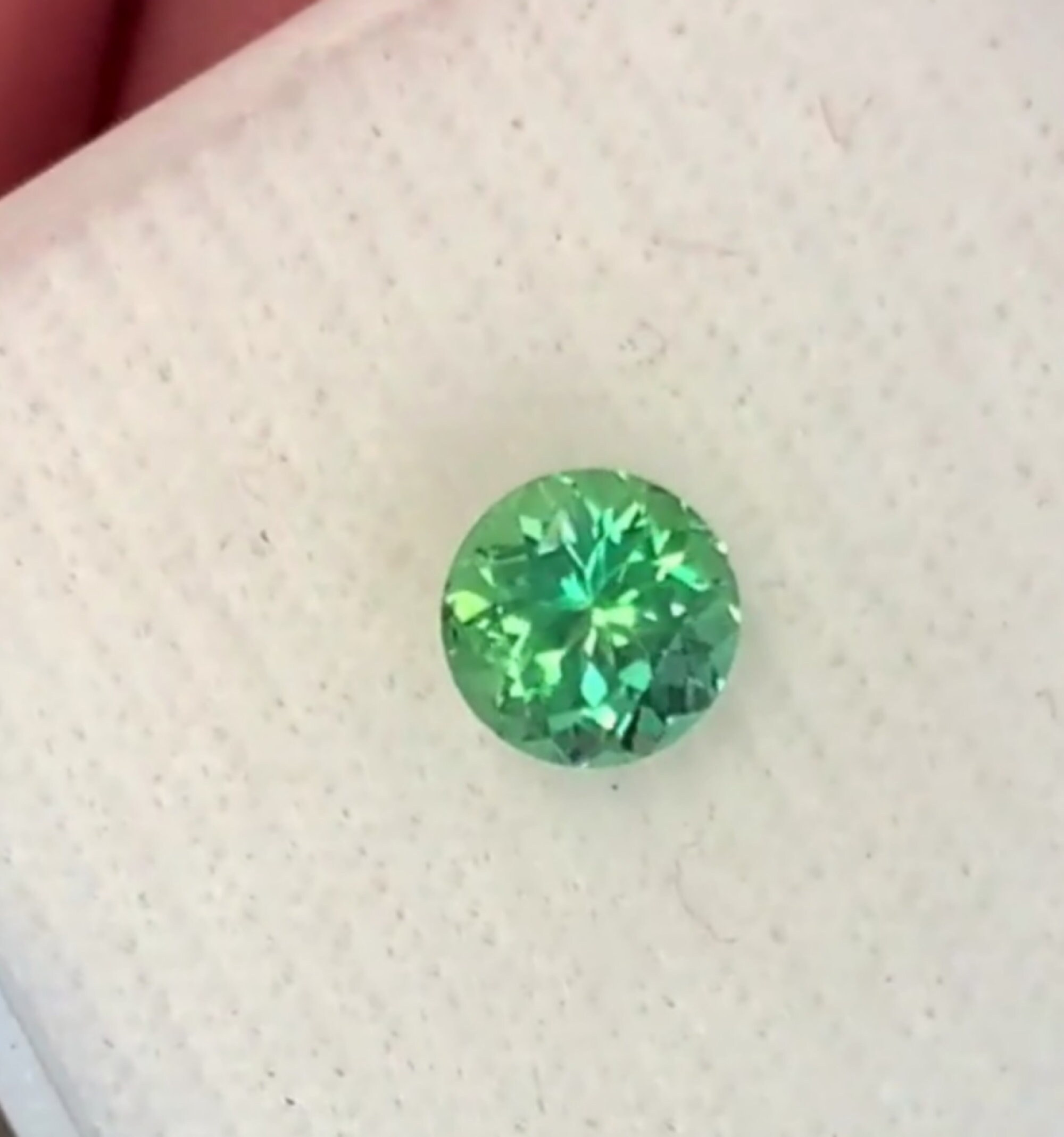 Natural Tsavorite Round Size 5 MM Quality Loupe Clean Brilliant Cut ...