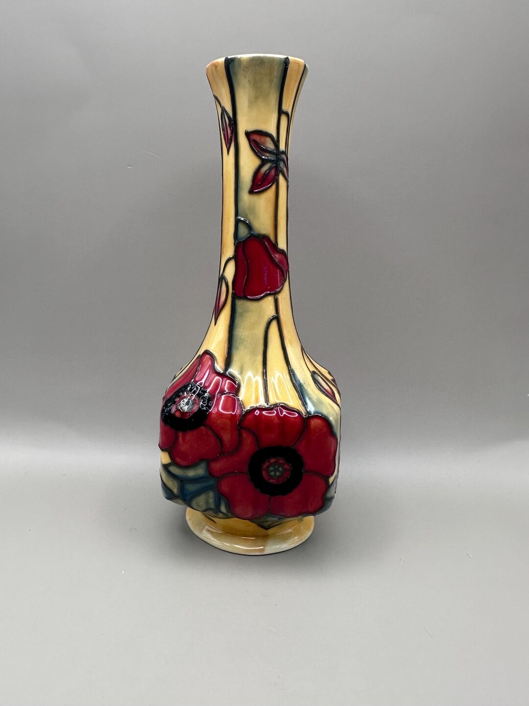 Boxed Old Tupton Ware Yellow Poppy Bud Vase: Hand-painted Ceramic - Etsy