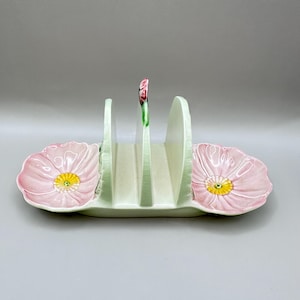 Carlton Ware Wild Rose Toast Rack. 1930s Vintage - Etsy
