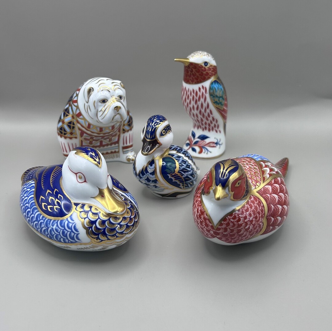 Royal Crown Derby Paperweights - Etsy