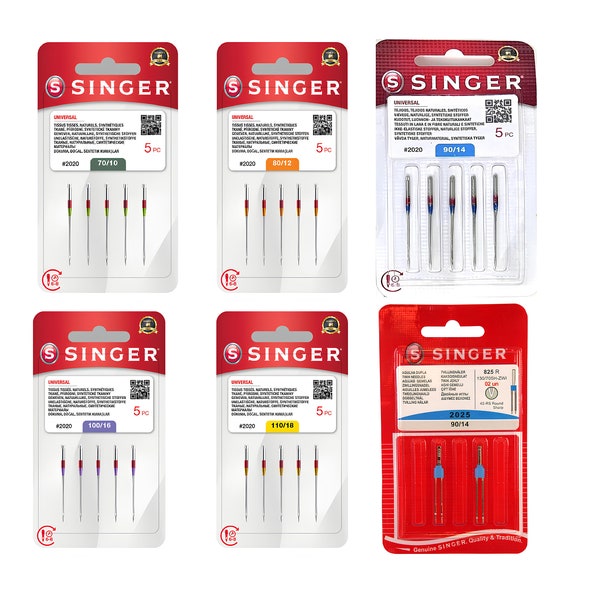 Singer Sewing Machine Needles - Etsy