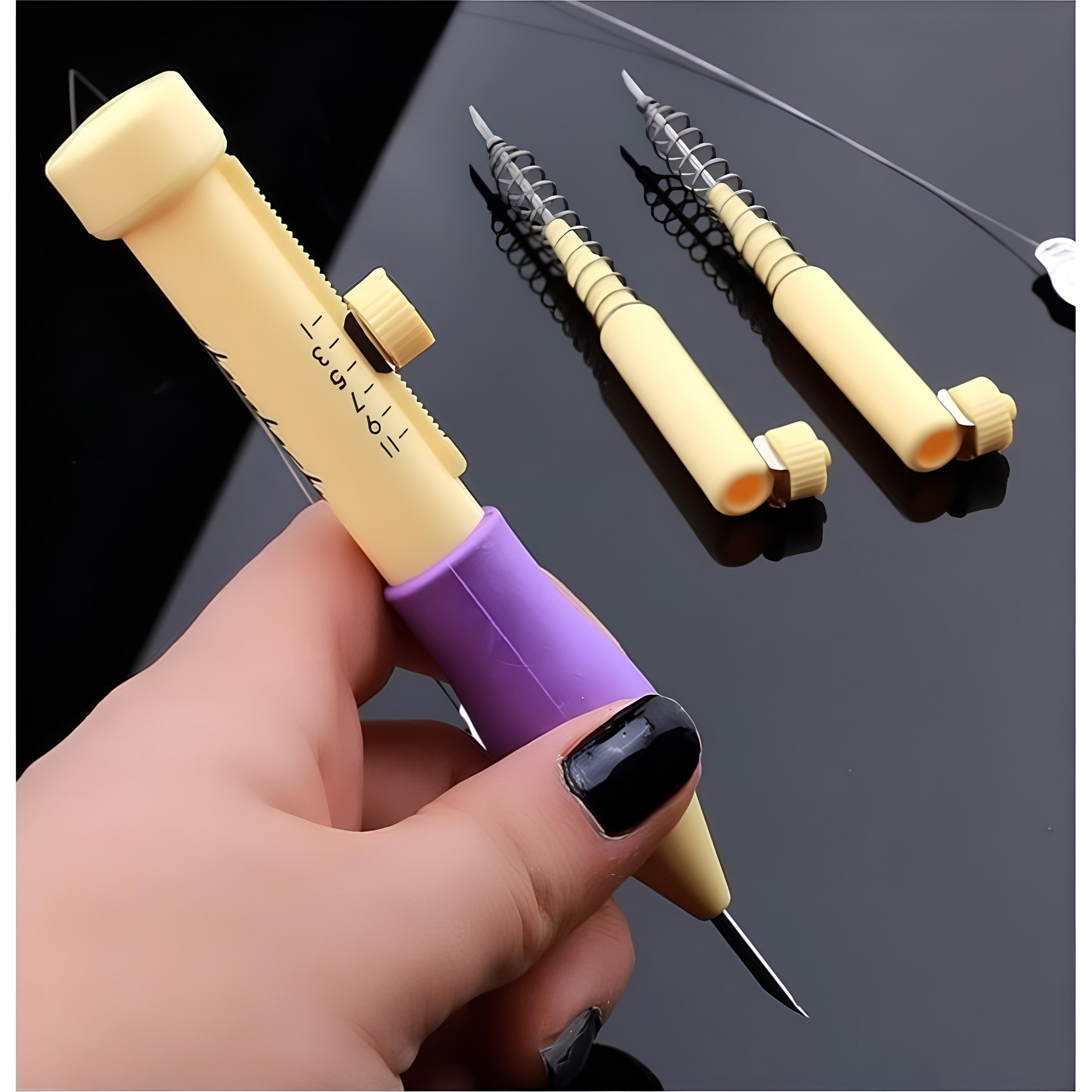 3 PCS Mina Carin Punch Needle Set 3 Size Beginner Punch Knitting Needle ...