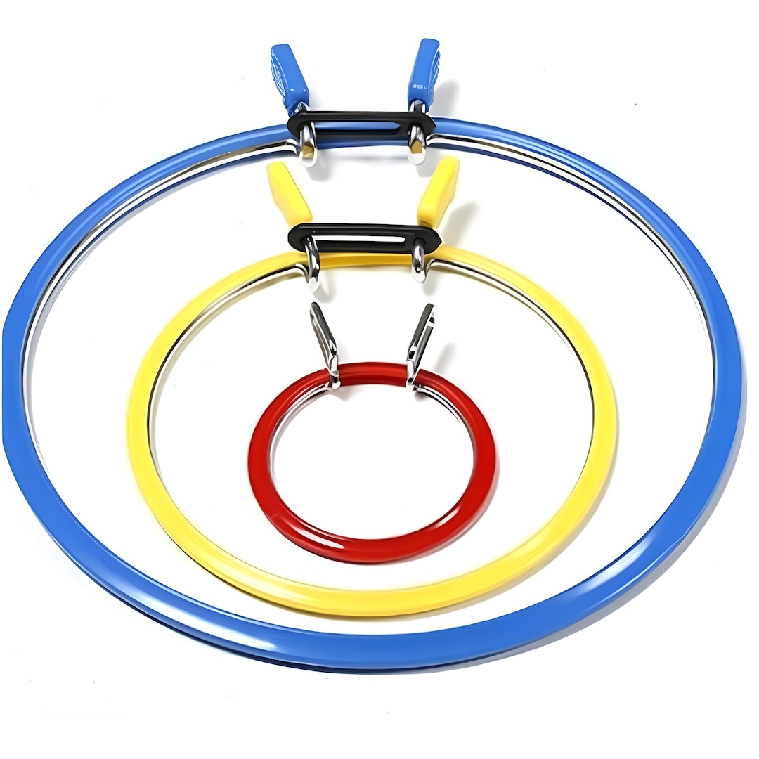 Nurge Spring Metal/plastic Embroidery Hoop for Cross Stitch Punch ...