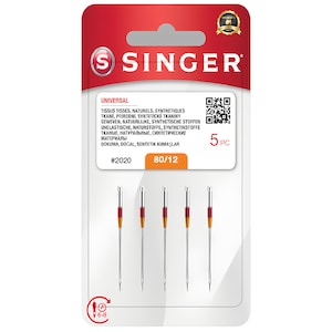 Singer Sewing Machine Needles 2020 for Fabrics Singer Assorted ...