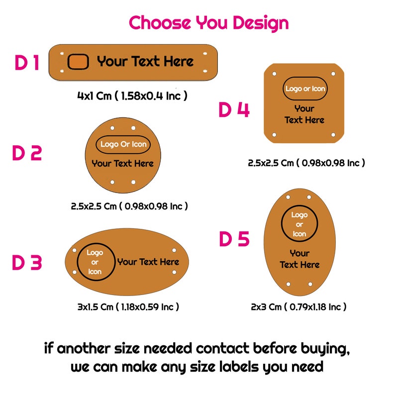 100 Pcs Personalized Sewing Label for Handmade Knitting Label - Etsy