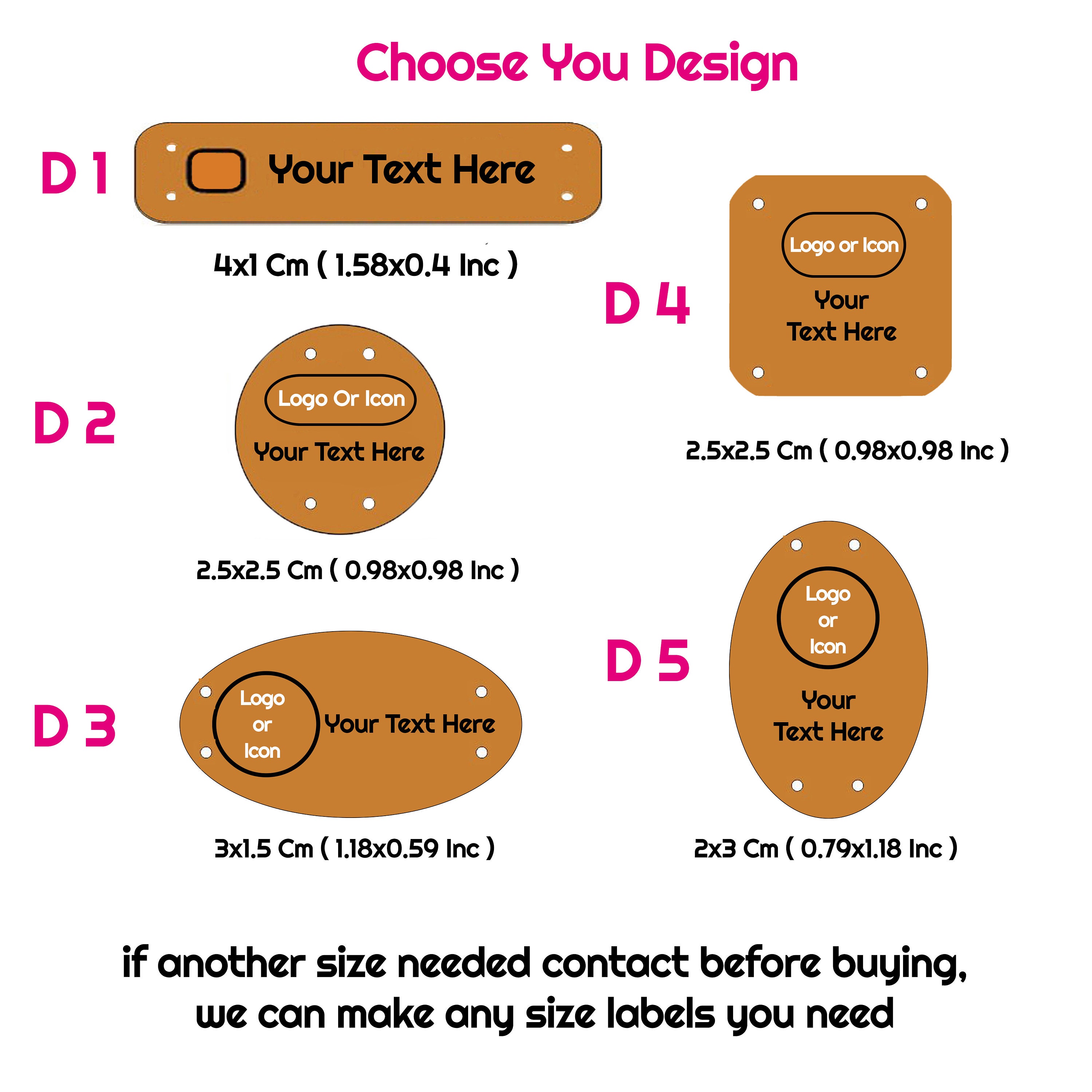 100 Pcs Personalized Sewing Label for Handmade Knitting Label - Etsy