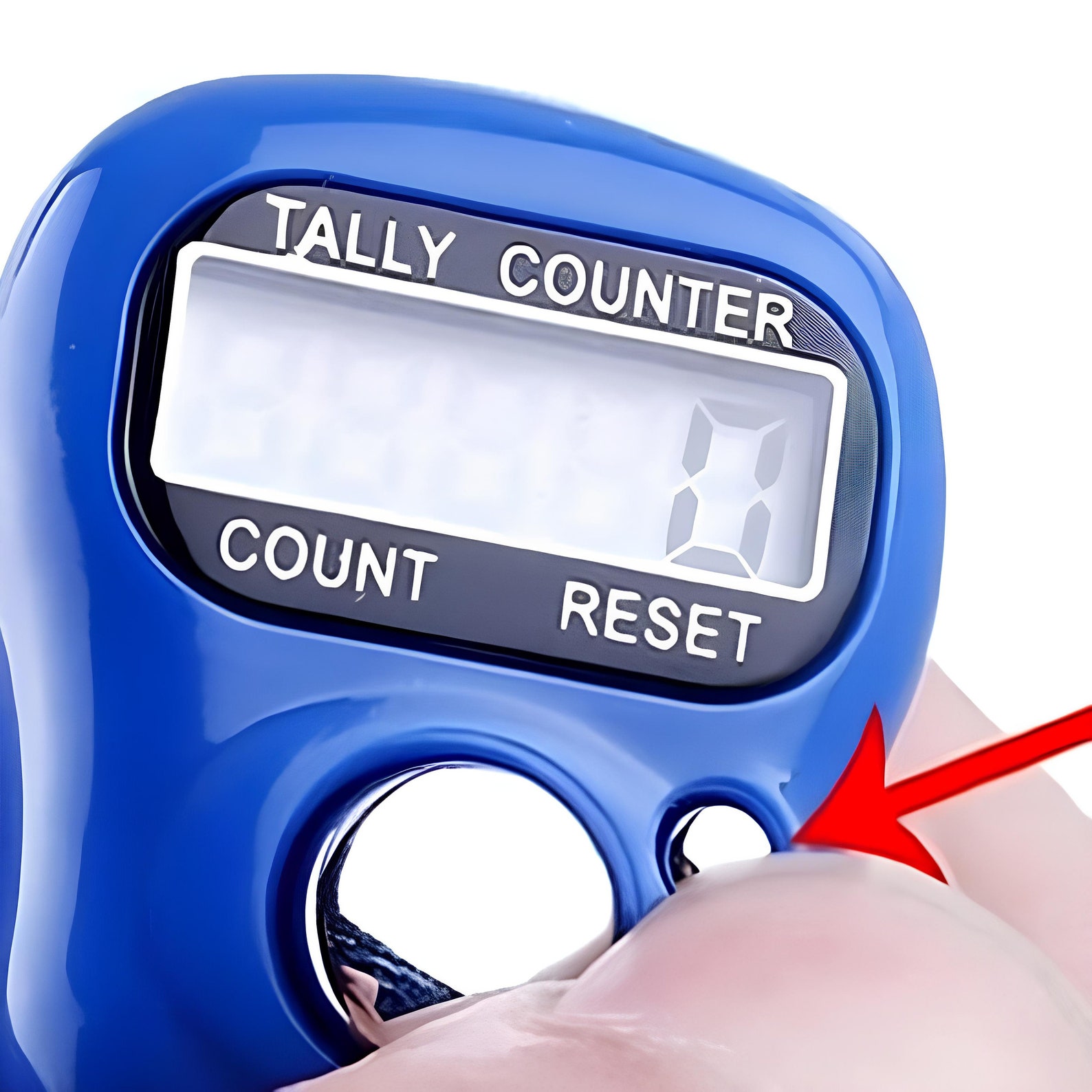 Digital Row Counter Ring Knitting Crochet Sports Lap Number Tracker ...