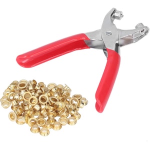 Hole Punch Plier With Eyelets Grommets for Making Hole Fixing Eyelets ...