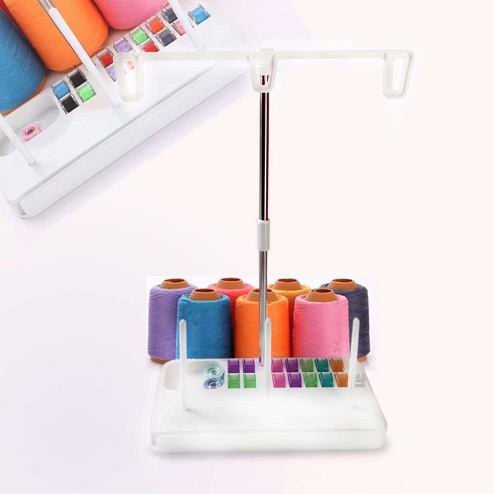 Yarn Holder Stand Knitting and Crochet Supplies Organizer Revolving ...