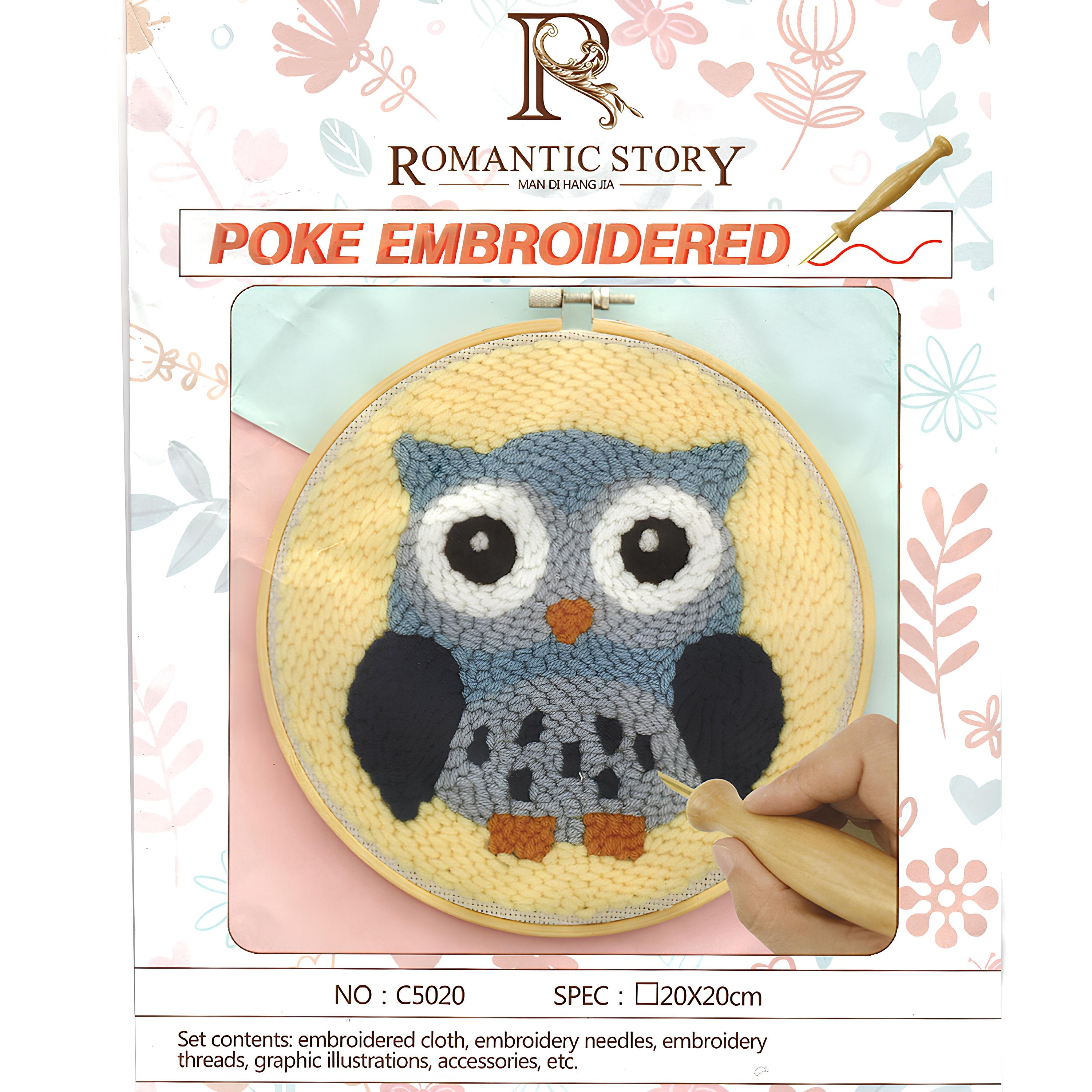 Punch Needle Kit Beginner Punch Knitting Kit for Adult Punch - Etsy