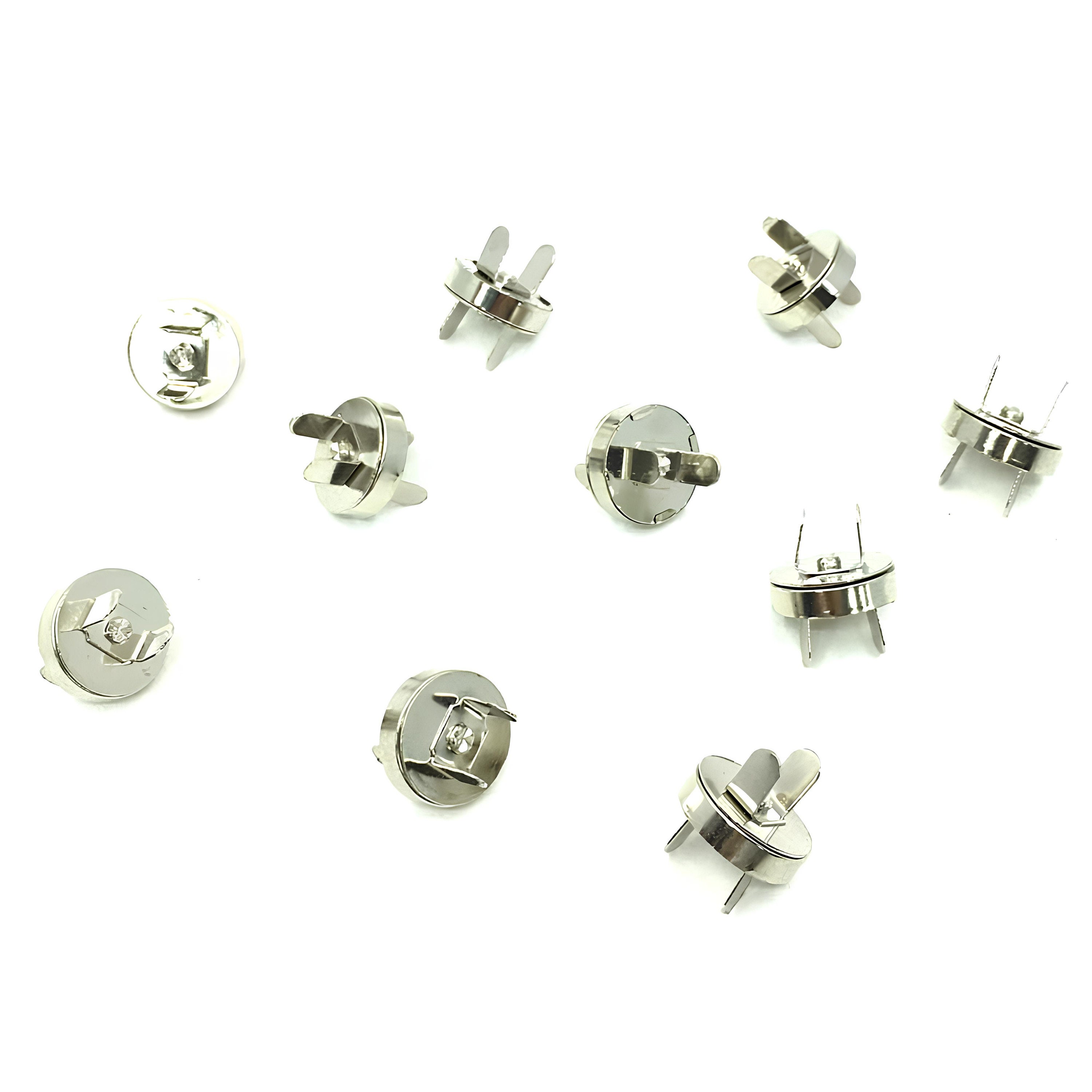Magnetic Snaps 18mm for Handbag Clasp Button Metal Purse Snap - Etsy
