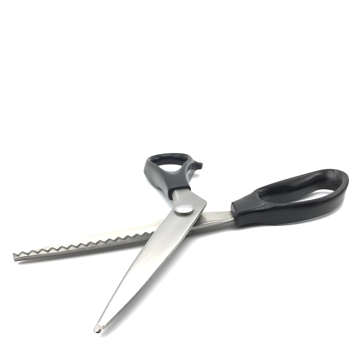 Stainless Steel Serrated Pinking Shear Tailor's Scissor Zig-zag Edge ...