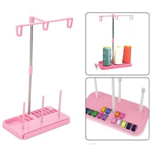Yarn Holder Stand Knitting and Crochet Supplies Organizer Revolving ...