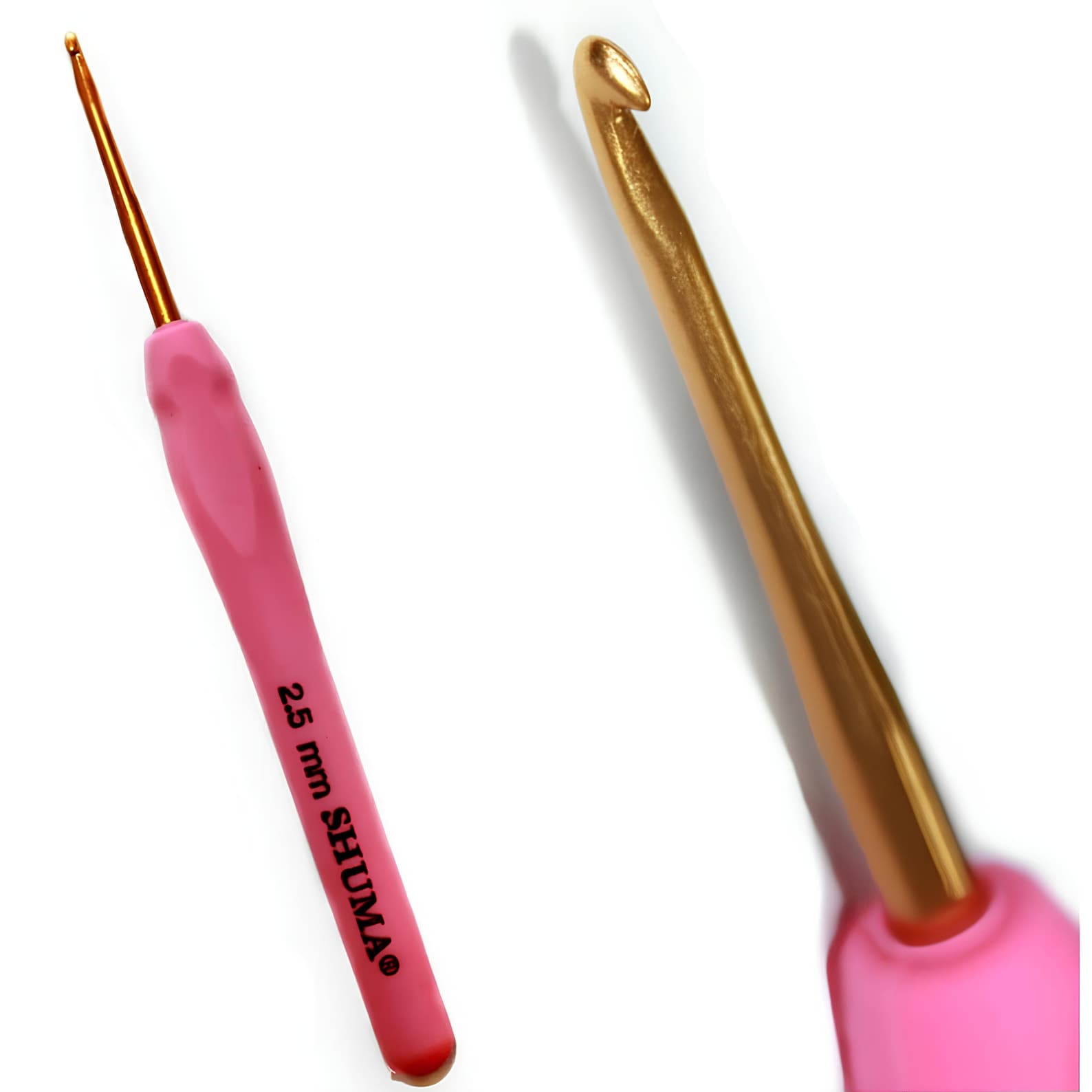 Set of 3 Crochet Hook Set for Amigurumi Hooks Shuma Pink Hook for ...
