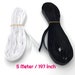 Sew-on Hook and Loop Fastening Tape Black or White Sew on Hook and Loop ...