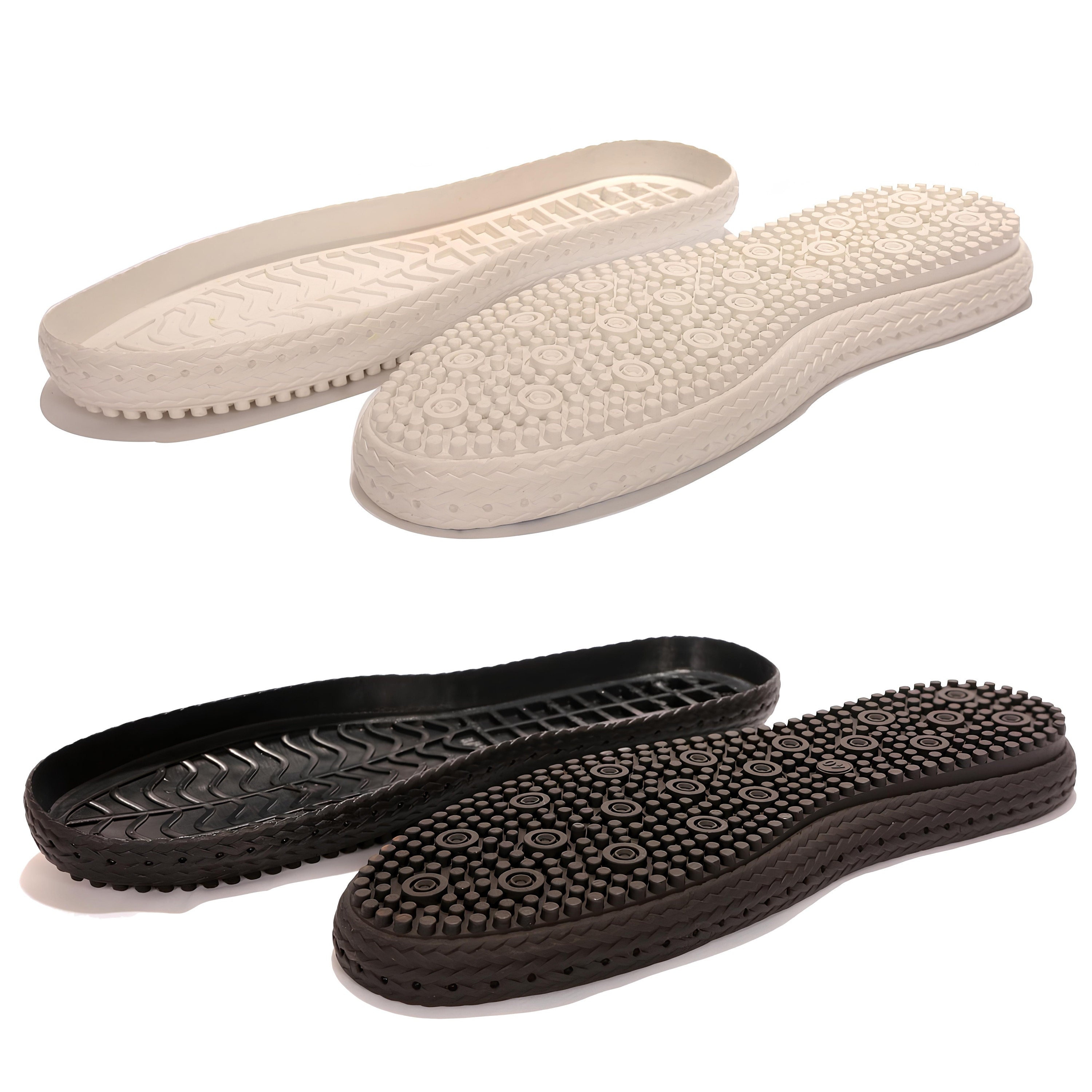5 Pieces Rubber Soles With Holes for DIY Shoes Soles for Outdoor ...
