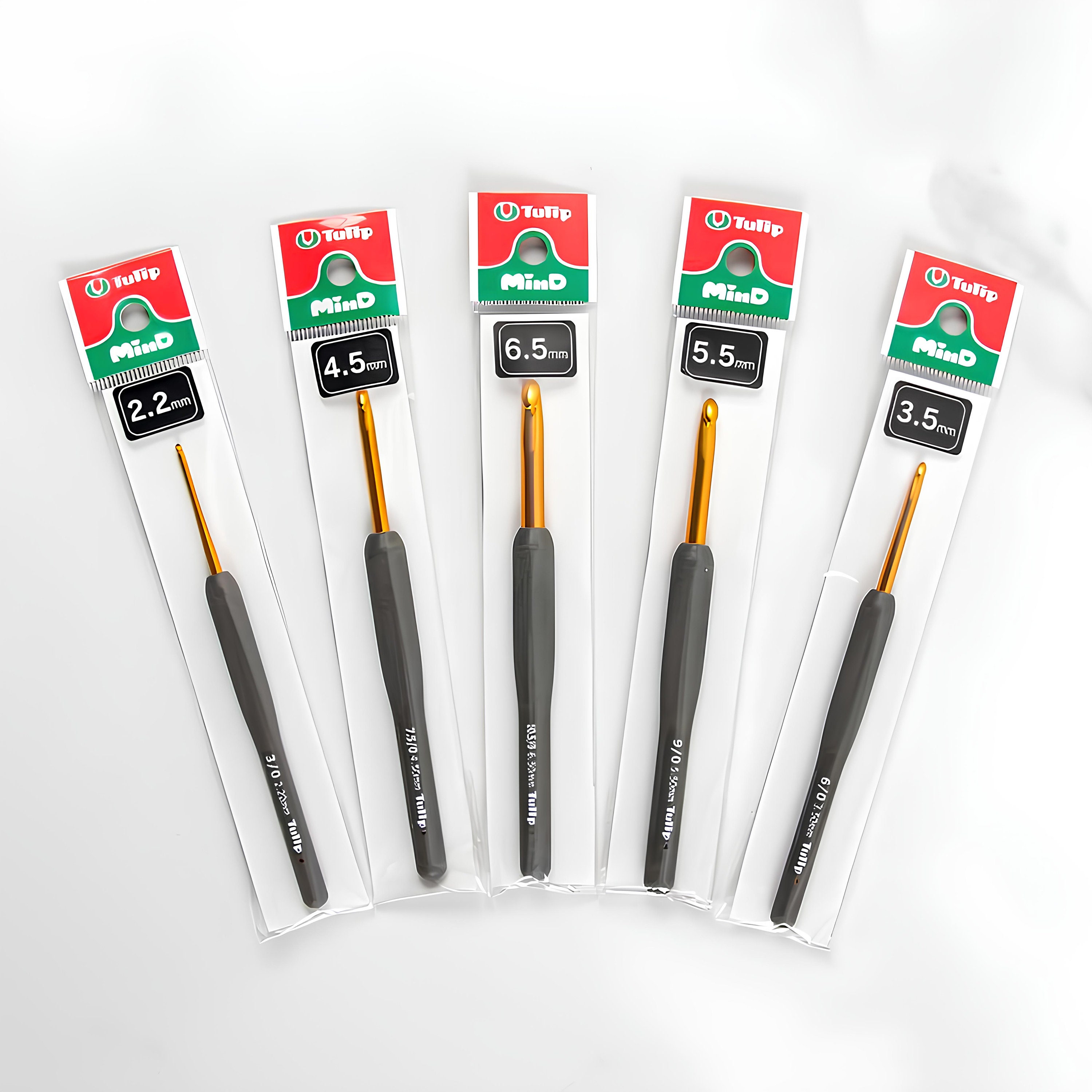 Set of 3 Tulip Etimo Mind Crochet Hook Set for Amigurumi Hooks Black ...