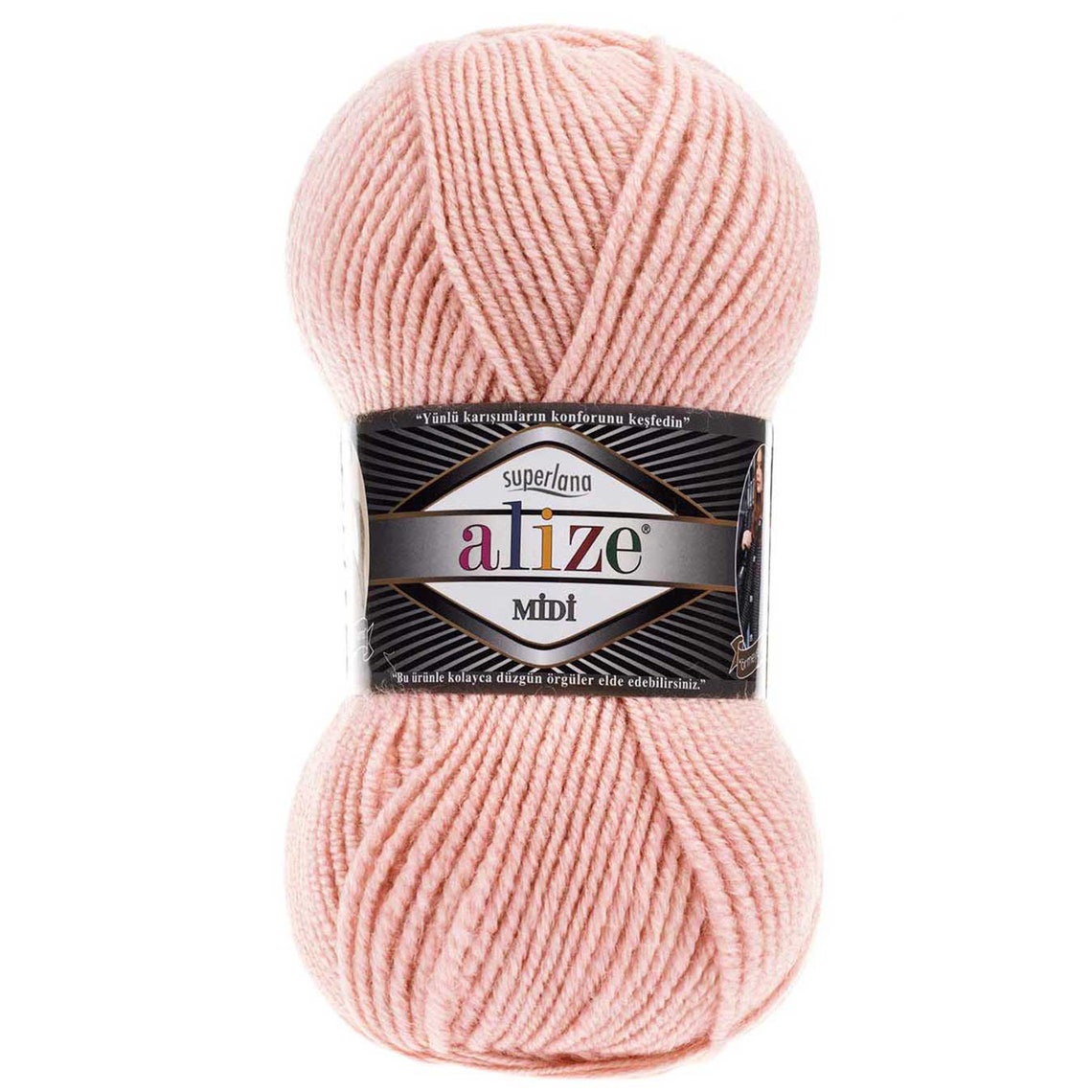 Alize Superlana Midi Knitting Yarn for Needlework Crochet Wool Acrylic ...