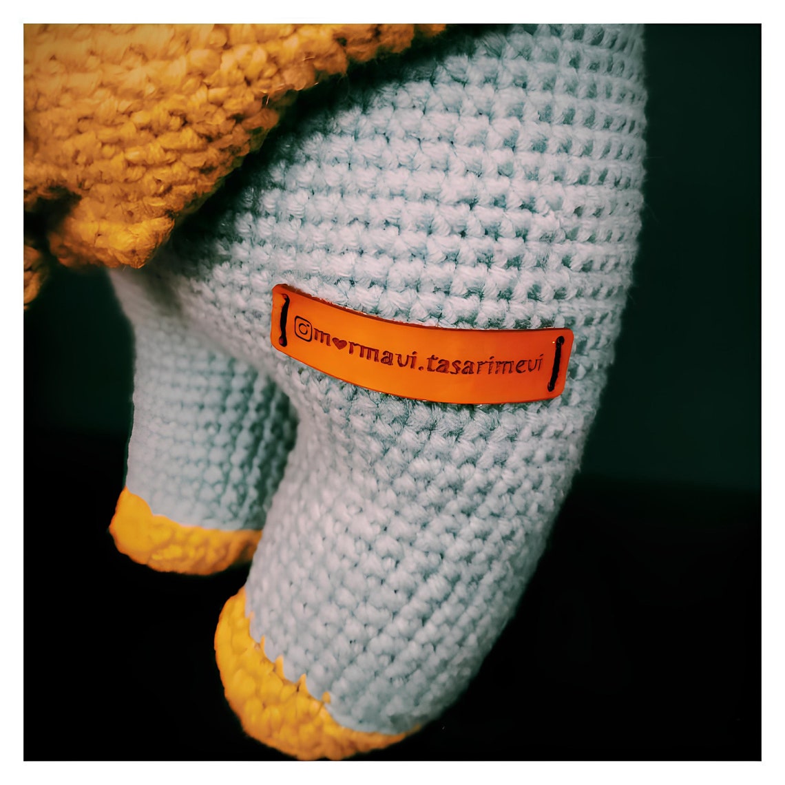 100 Pcs Personalized Sewing Label for Handmade Knitting Label - Etsy