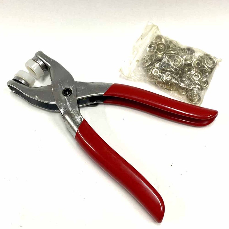 Snap Fastener Pliers Buttons Sets With Box for Clothes Sewing Buttons ...