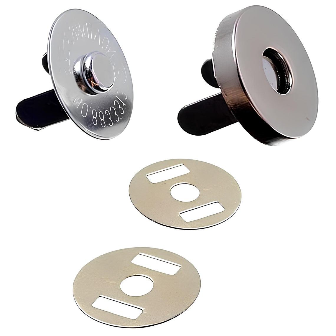 Magnetic Snaps 18mm for Handbag Clasp Button Metal Purse Snap - Etsy