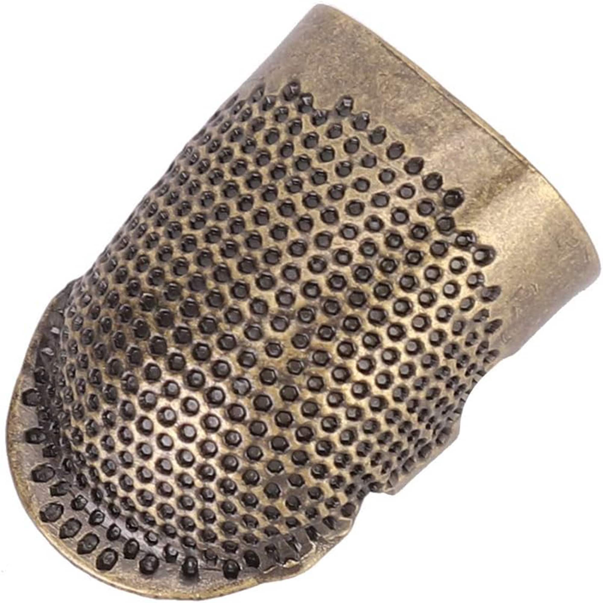 Sewing Thimble Finger Protector Finger Metal Shield Protector Pin ...