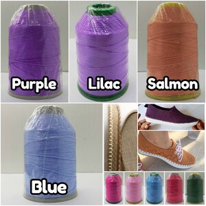 Nylon Sewing Thread for Outdoor Making Shoes Strong Durable Wrap Yarn ...