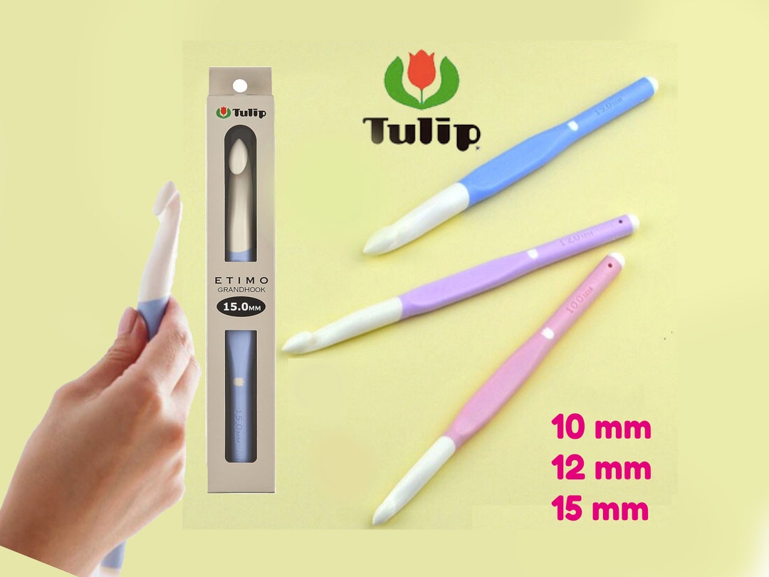 Set of 3 Crochet Hook Set for Amigurumi Hooks Tulip Etimo Grand Hook ...