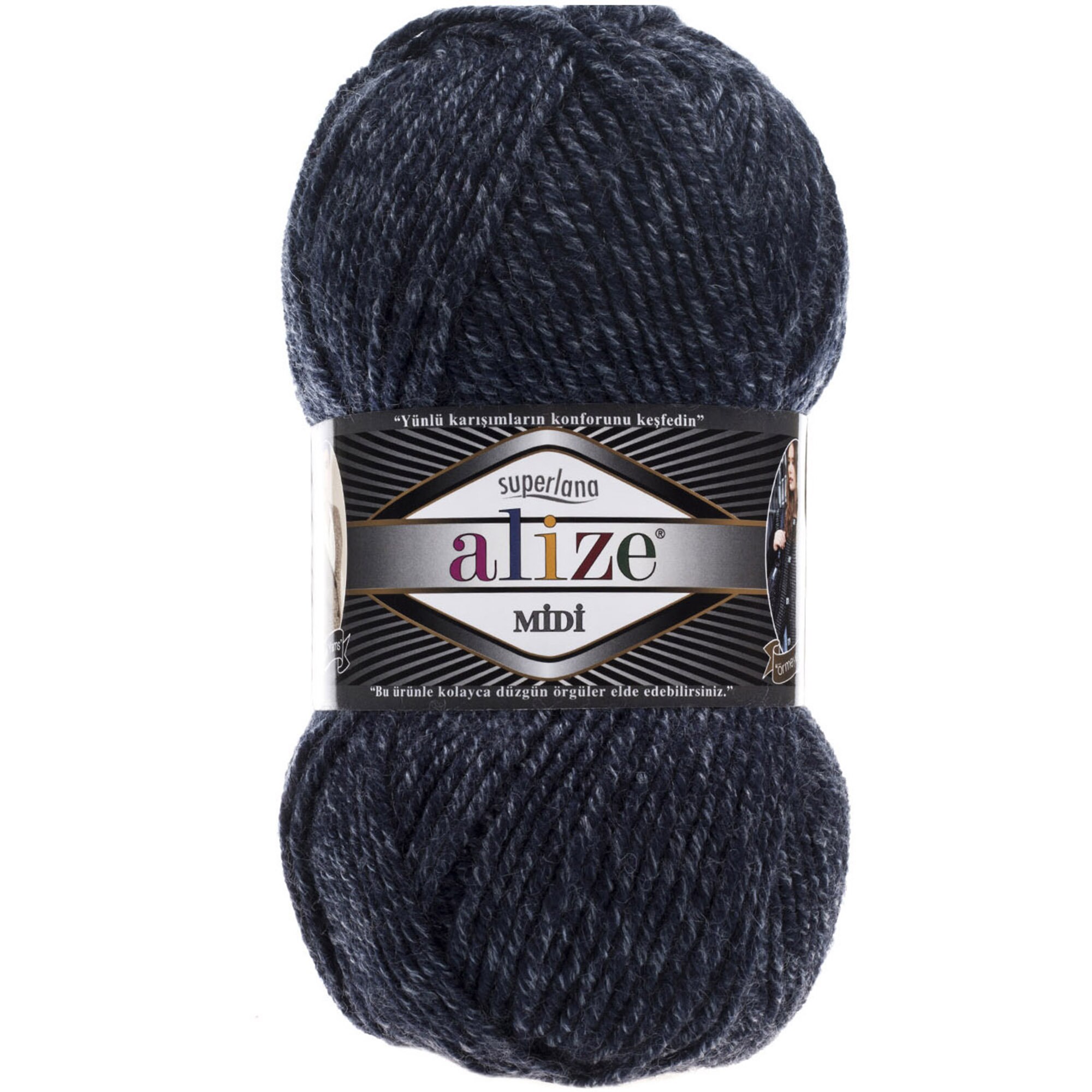 Alize Superlana Midi Knitting Yarn for Needlework Crochet Wool - Etsy