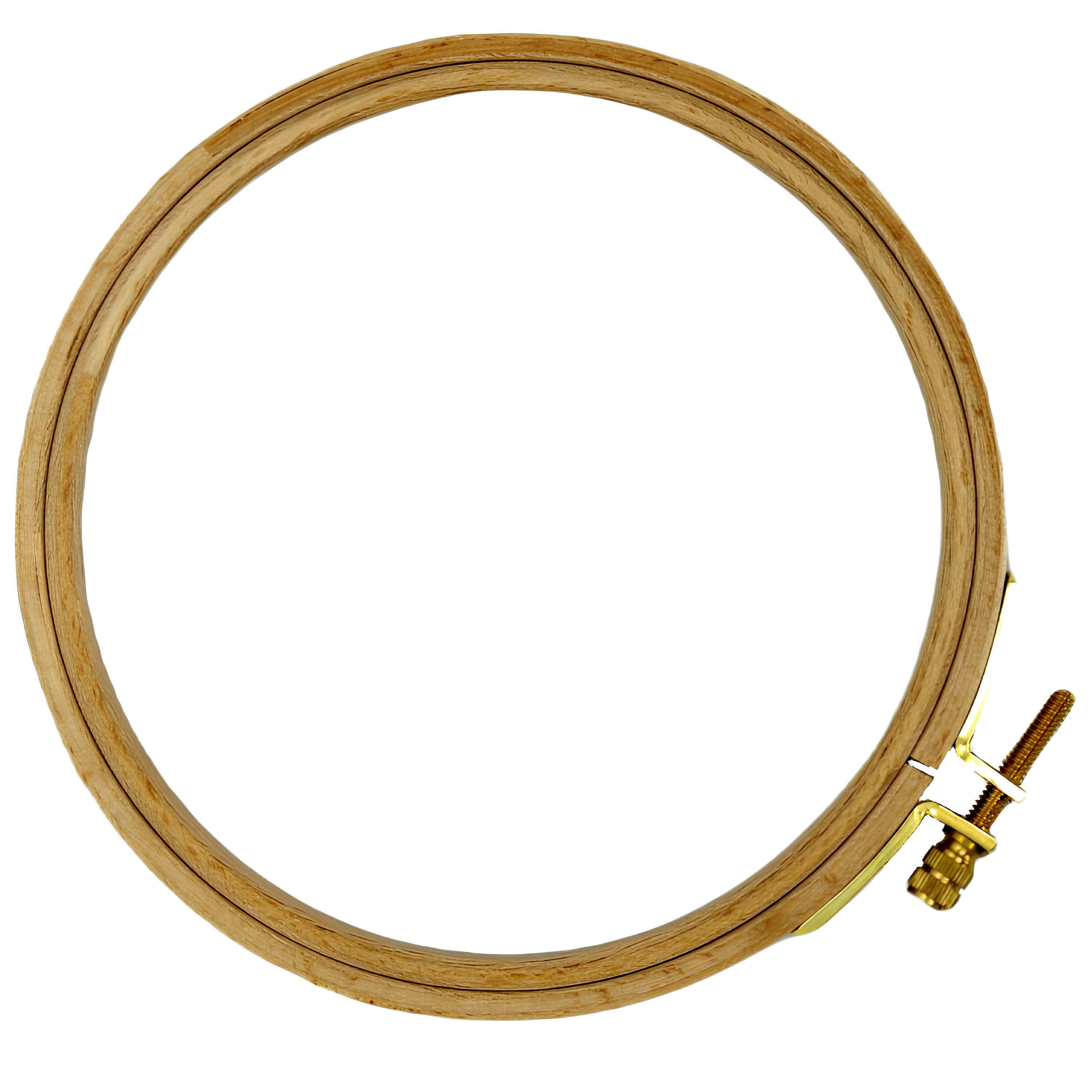 Şirin Wooden Embroidery Punch Needle Screw Hoop for Cross Stitch Punch ...