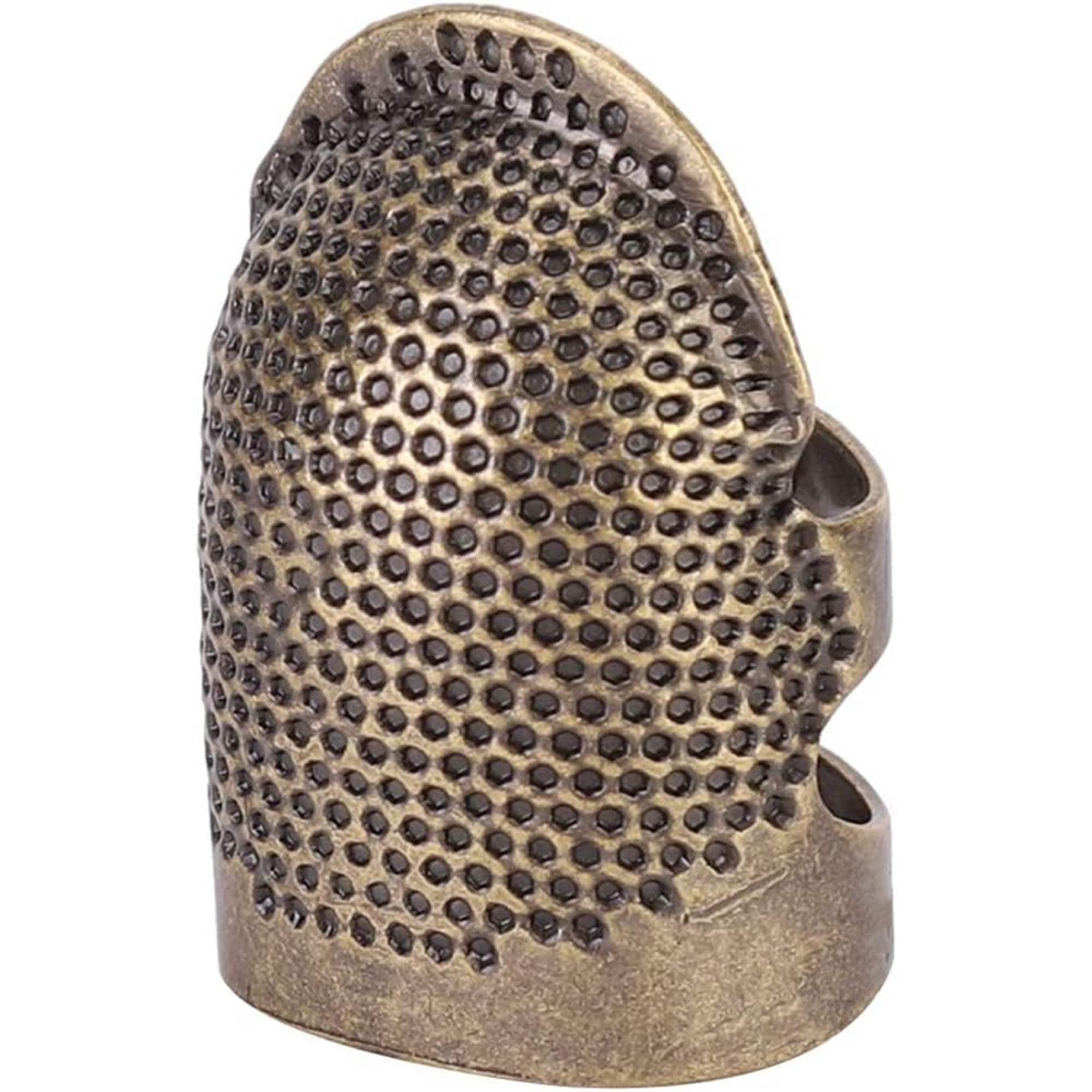 Sewing Thimble Finger Protector Finger Metal Shield Protector Pin ...