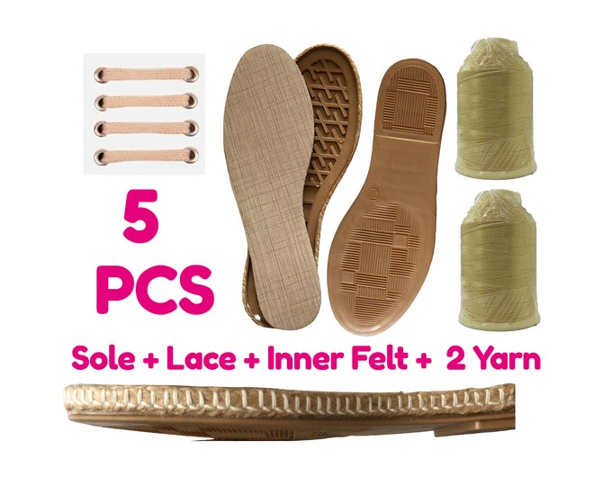Crochet Outsoles With Foot-shape - 4 Standard Sizes - Instant Download ...