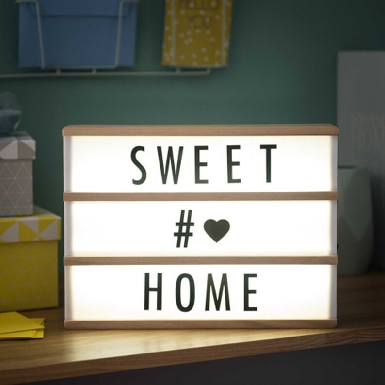 Led Light Box Home A4 Size for Brand Promotion Custom Light Box for ...